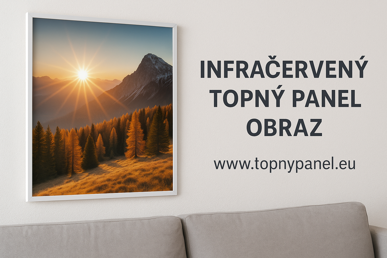 TopnýPanel.eu | Infračervené Topné Panely, Zrcadla a Obrazy
